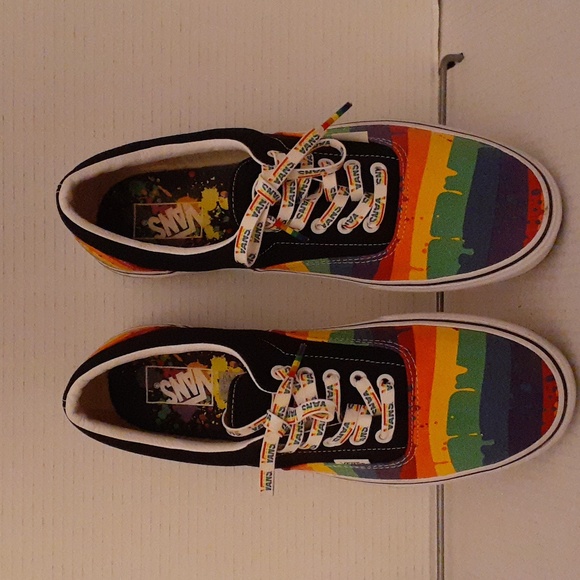 Vans | Shoes | Vans Rainbow Drip Era Mens Sneakers | Poshmark